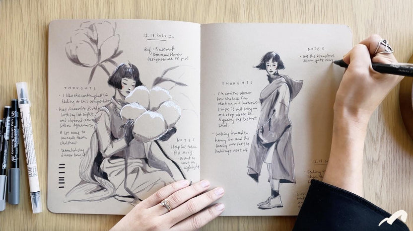 Illustrated Journaling | Set of 3 Classes – Mimochai