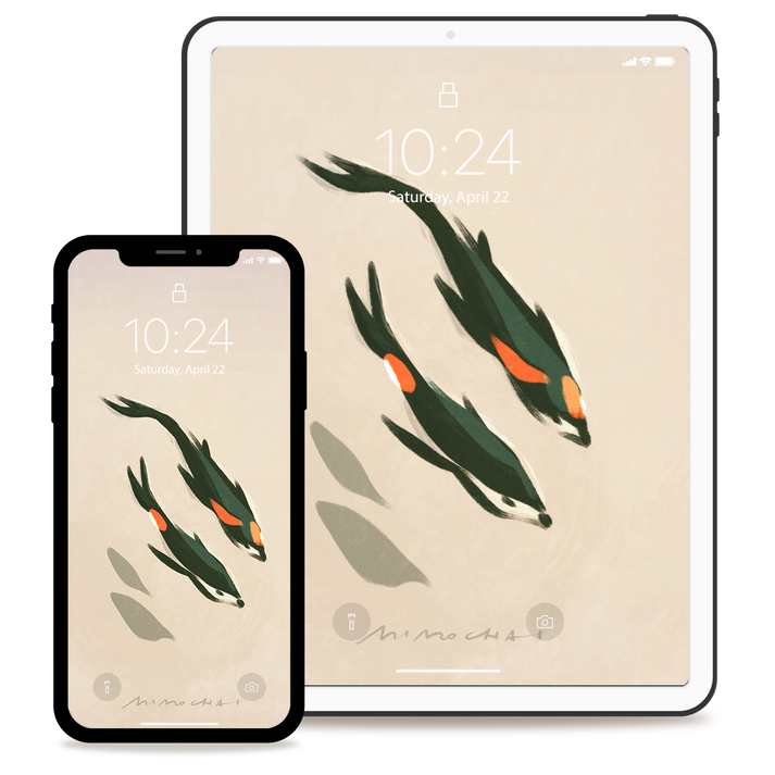 Flow | Wallpaper Set – Mimochai
